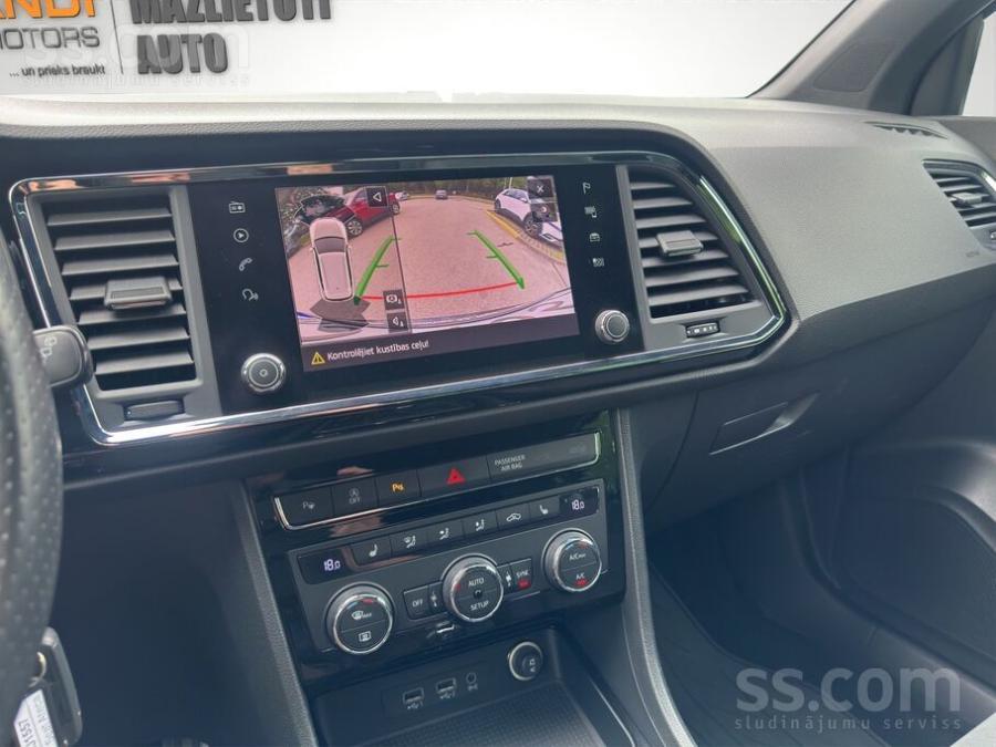 Pelēks SEAT Ateca 2019 Rīga, ar dzinēja tilpumu 2.00 L un nobraukumu 263 tūkst. km par 12990 €, foto 16 vietnē AUTOMOTO.COM.LV
