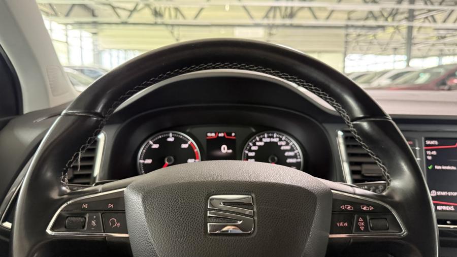 Серый Сеат Ateca 2019 в Рига, объемом двигателя 1.60 л и пробегом 158 тыс. км за 1290000 €, фото 19 на AUTOMOTO.COM.LV