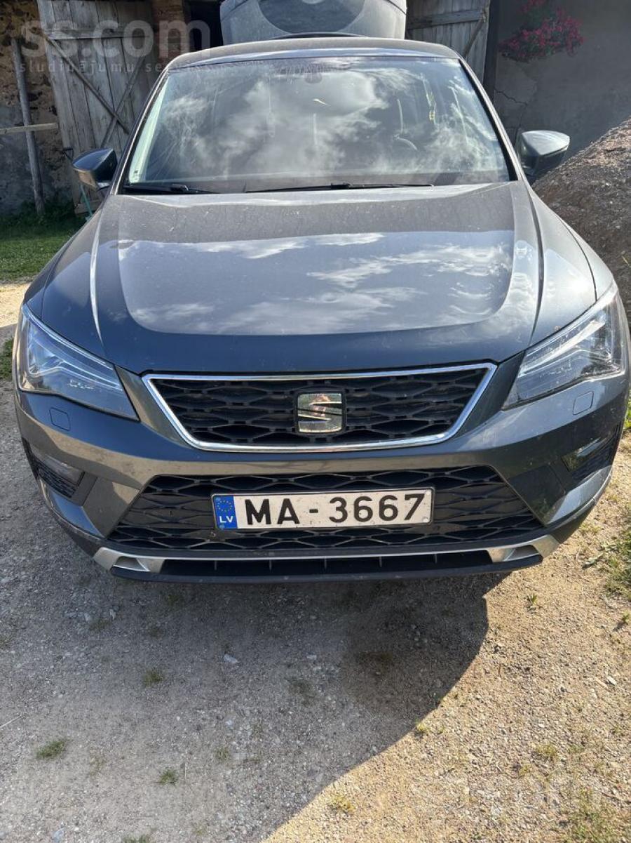 Pelēks SEAT Ateca 2019 Saldus, ar dzinēja tilpumu 1.50 L un nobraukumu 206 tūkst. km par 11200 €, foto 4 vietnē AUTOMOTO.COM.LV