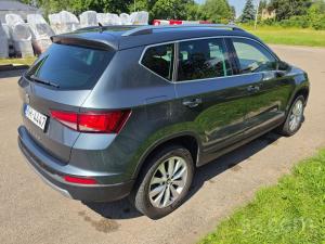 Grey SEAT Ateca 2019 in Riga, with an engine capacity of 1.60 L and mileage of 205 thousand km for 12700 €, photo 5 on AUTOMOTO.COM.LV
