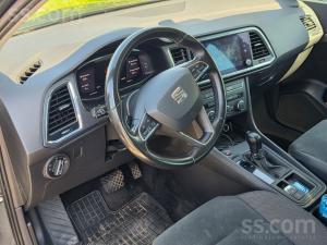 Grey SEAT Ateca 2019 in Riga, with an engine capacity of 1.60 L and mileage of 205 thousand km for 12700 €, photo 9 on AUTOMOTO.COM.LV