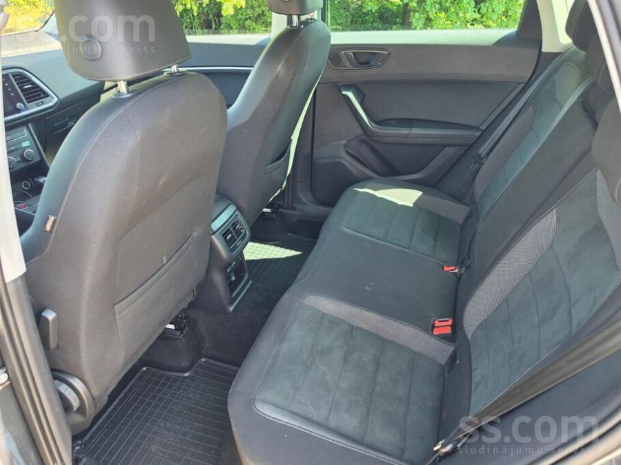 Grey SEAT Ateca 2019 in Riga, with an engine capacity of 1.60 L and mileage of 205 thousand km for 12700 €, photo 11 on AUTOMOTO.COM.LV