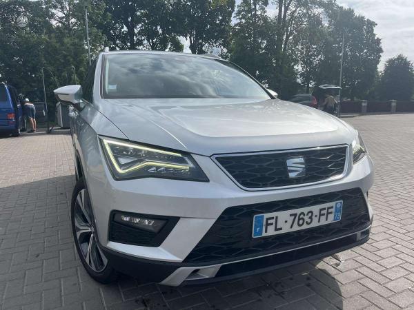 Grey SEAT Ateca 2019 in Taurage, with an engine capacity of 1.97 L and mileage of 205 thousand km for 13800 €, photo 3 on AUTOMOTO.COM.LV