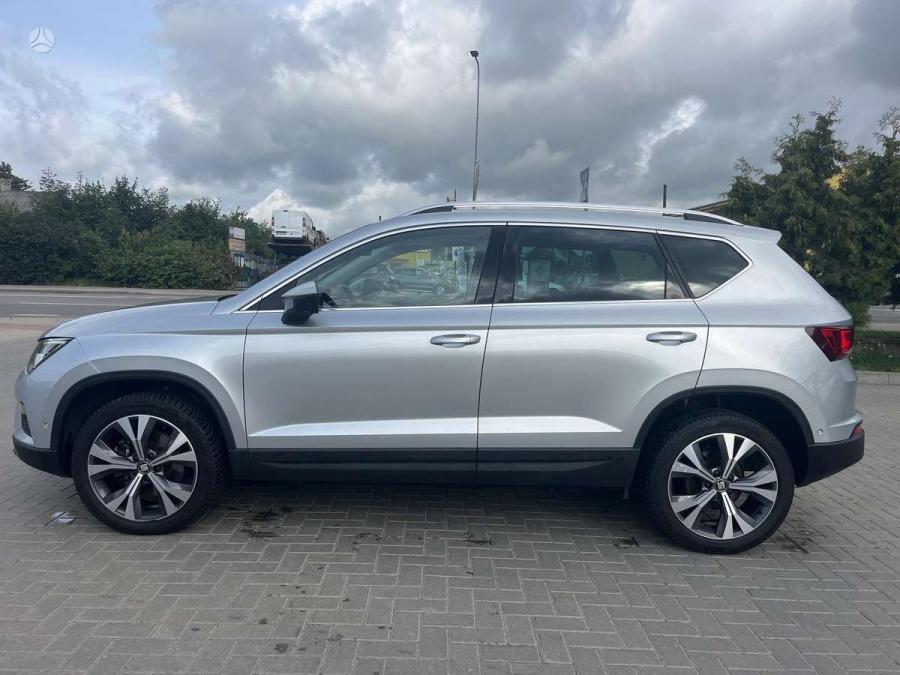 Grey SEAT Ateca 2019 in Taurage, with an engine capacity of 1.97 L and mileage of 205 thousand km for 13800 €, photo 5 on AUTOMOTO.COM.LV