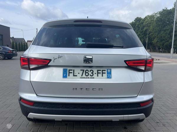 Grey SEAT Ateca 2019 in Taurage, with an engine capacity of 1.97 L and mileage of 205 thousand km for 13800 €, photo 6 on AUTOMOTO.COM.LV