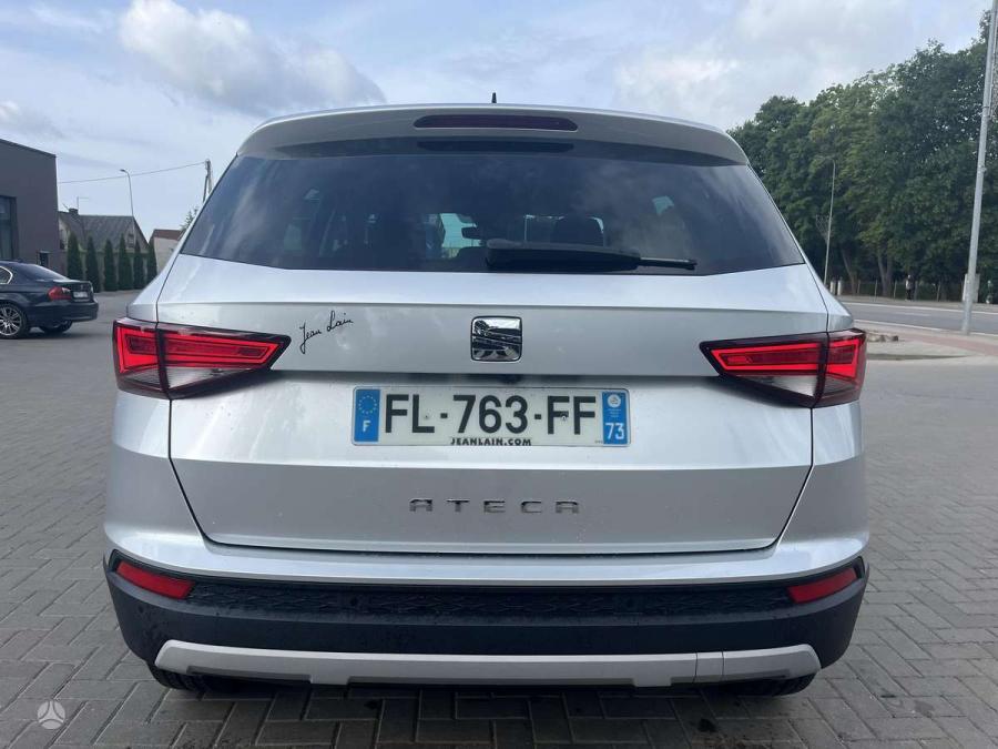 Grey SEAT Ateca 2019 in Taurage, with an engine capacity of 1.97 L and mileage of 205 thousand km for 13800 €, photo 7 on AUTOMOTO.COM.LV