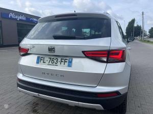 Grey SEAT Ateca 2019 in Taurage, with an engine capacity of 1.97 L and mileage of 205 thousand km for 13800 €, photo 9 on AUTOMOTO.COM.LV