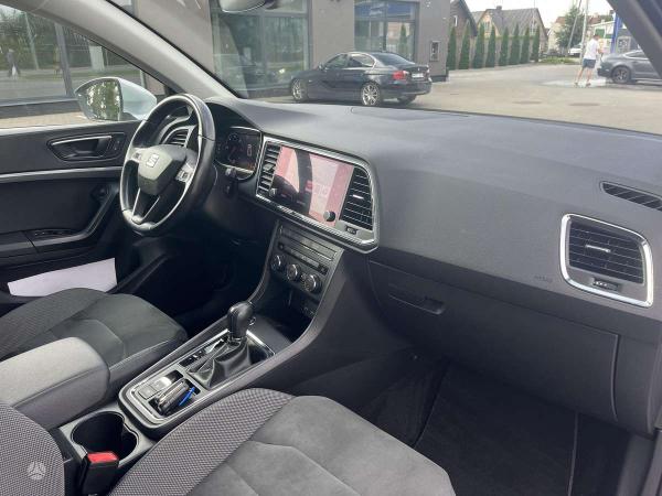 Grey SEAT Ateca 2019 in Taurage, with an engine capacity of 1.97 L and mileage of 205 thousand km for 13800 €, photo 9 on AUTOMOTO.COM.LV