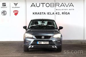 Grey SEAT Ateca 2019 in Riga, with an engine capacity of 1.60 L and mileage of 130 thousand km for 12990 €, photo 3 on AUTOMOTO.COM.LV