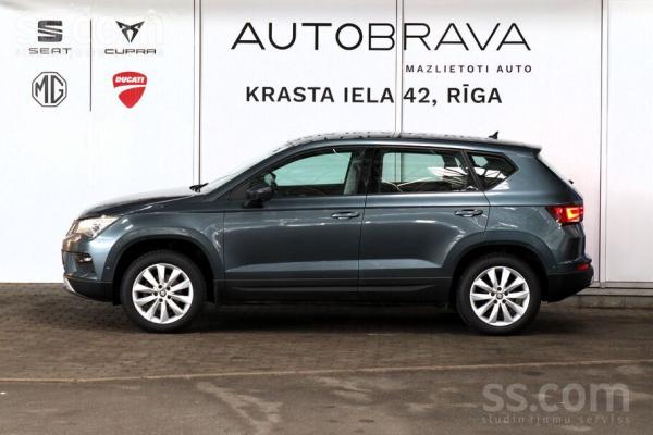 Серый Сеат Ateca 2019 в Рига, объемом двигателя 1.60 л и пробегом 130 тыс. км за 12990 €, фото 4 на AUTOMOTO.COM.LV