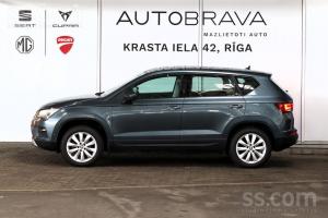 Grey SEAT Ateca 2019 in Riga, with an engine capacity of 1.60 L and mileage of 130 thousand km for 12990 €, photo 5 on AUTOMOTO.COM.LV