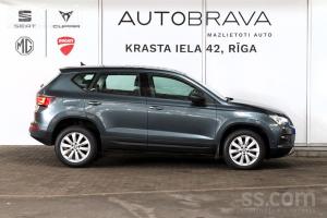 Grey SEAT Ateca 2019 in Riga, with an engine capacity of 1.60 L and mileage of 130 thousand km for 12990 €, photo 6 on AUTOMOTO.COM.LV