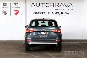 Grey SEAT Ateca 2019 in Riga, with an engine capacity of 1.60 L and mileage of 130 thousand km for 12990 €, photo 8 on AUTOMOTO.COM.LV