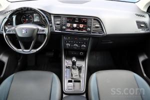 Grey SEAT Ateca 2019 in Riga, with an engine capacity of 1.60 L and mileage of 130 thousand km for 12990 €, photo 11 on AUTOMOTO.COM.LV