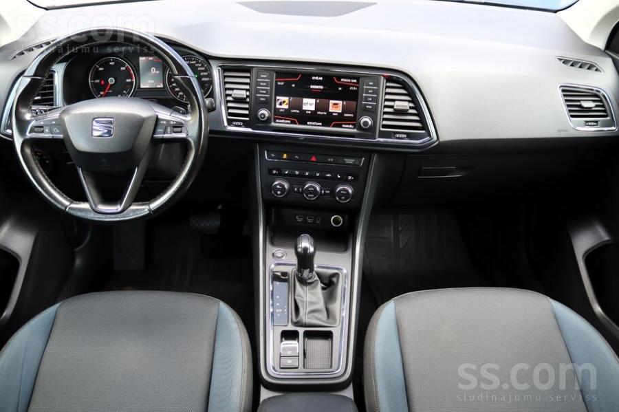 Grey SEAT Ateca 2019 in Riga, with an engine capacity of 1.60 L and mileage of 130 thousand km for 12990 €, photo 11 on AUTOMOTO.COM.LV