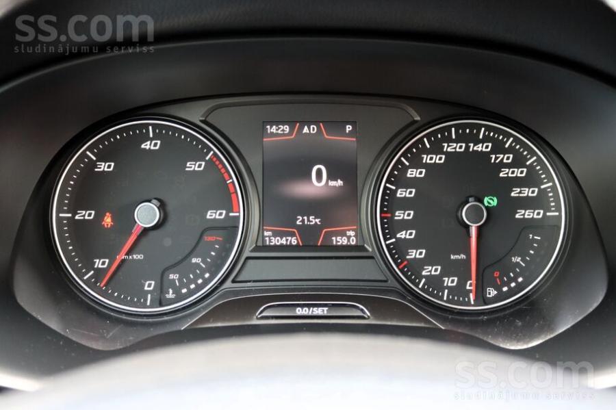 Grey SEAT Ateca 2019 in Riga, with an engine capacity of 1.60 L and mileage of 130 thousand km for 12990 €, photo 20 on AUTOMOTO.COM.LV