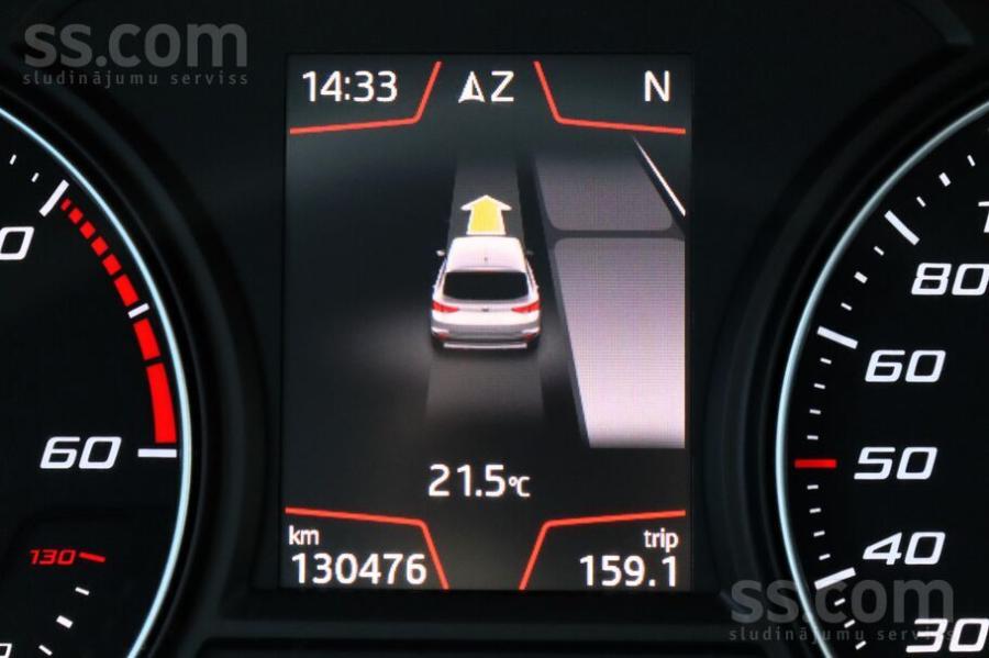 Grey SEAT Ateca 2019 in Riga, with an engine capacity of 1.60 L and mileage of 130 thousand km for 12990 €, photo 21 on AUTOMOTO.COM.LV