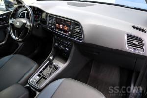 Grey SEAT Ateca 2019 in Riga, with an engine capacity of 1.60 L and mileage of 130 thousand km for 12990 €, photo 22 on AUTOMOTO.COM.LV