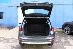 Grey SEAT Ateca 2019 in Riga, with an engine capacity of 1.60 L and mileage of 130 thousand km for 12990 €, photo 26 on AUTOMOTO.COM.LV