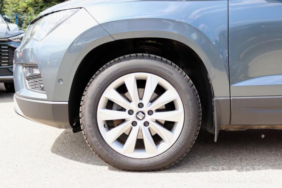 Grey SEAT Ateca 2019 in Riga, with an engine capacity of 1.60 L and mileage of 130 thousand km for 12990 €, photo 30 on AUTOMOTO.COM.LV