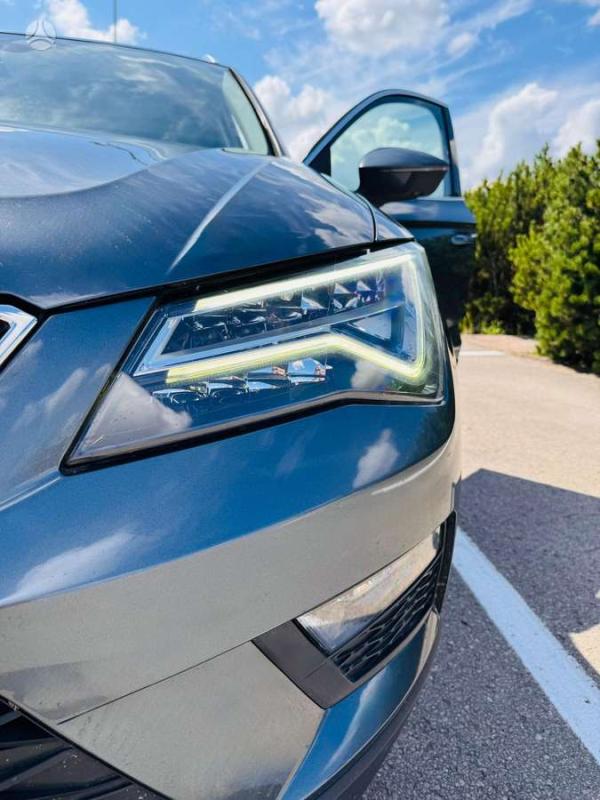 Grey SEAT Ateca 2019 in Siauliai, with an engine capacity of 1.60 L and mileage of 243 thousand km for 12900 €, photo 9 on AUTOMOTO.COM.LV