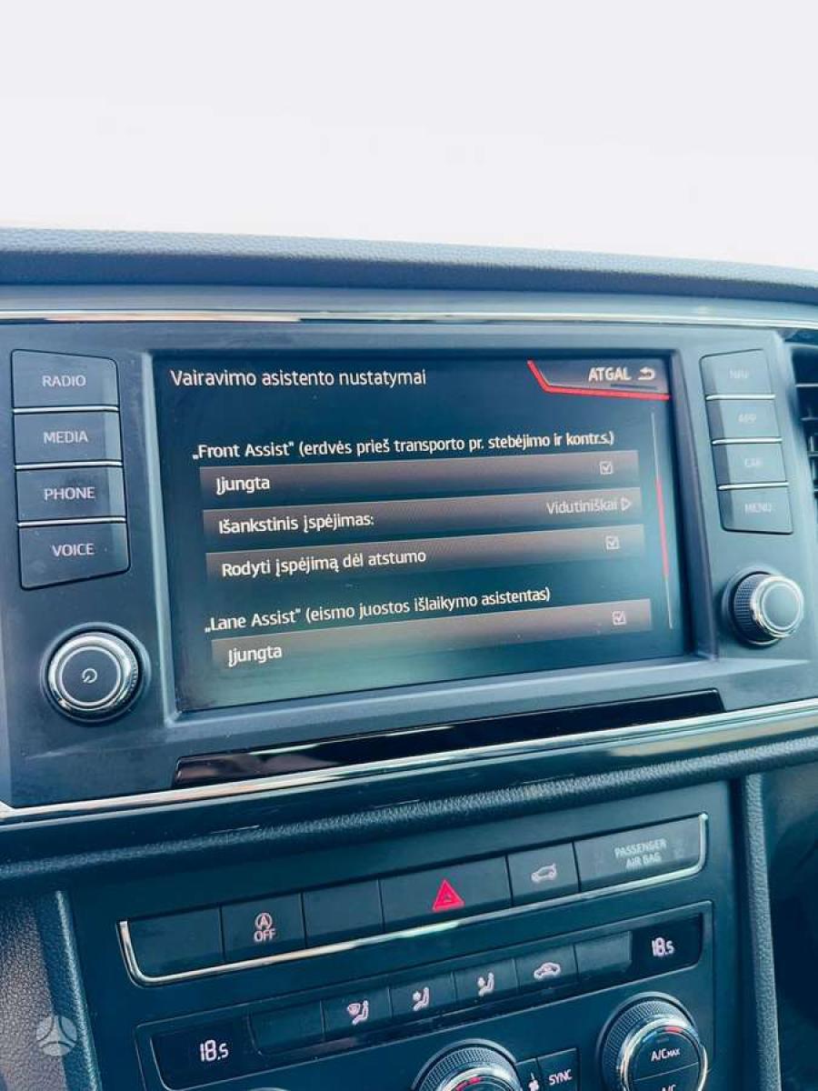 Серый Сеат Ateca 2019 в Шяуляй, объемом двигателя 1.60 л и пробегом 243 тыс. км за 12900 €, фото 13 на AUTOMOTO.COM.LV