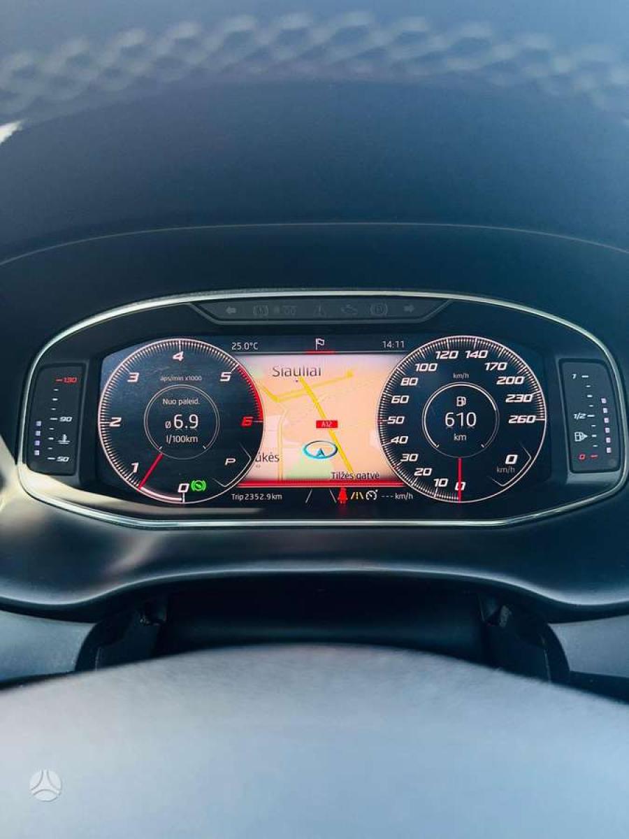 Серый Сеат Ateca 2019 в Шяуляй, объемом двигателя 1.60 л и пробегом 243 тыс. км за 12900 €, фото 32 на AUTOMOTO.COM.LV