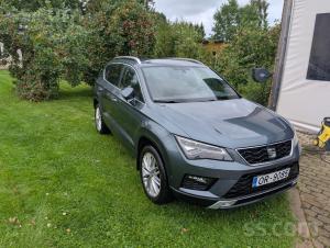 Pelēks SEAT Ateca 2019 Rīga, ar dzinēja tilpumu 2.00 L un nobraukumu 175 tūkst. km par 16750 €, foto  vietnē AUTOMOTO.COM.LV
