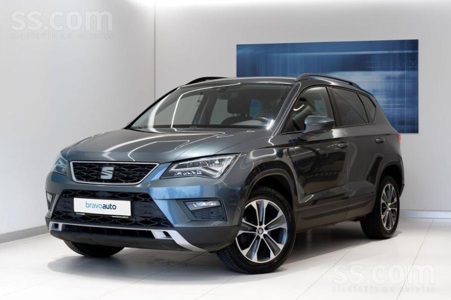 Pelēks SEAT Ateca 2020 Rīga, ar dzinēja tilpumu 1.00 L un nobraukumu 95 tūkst. km par 9990 €, foto 1 vietnē AUTOMOTO.COM.LV