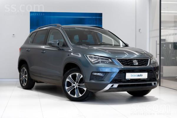 Grey SEAT Ateca 2020 in Riga, with an engine capacity of 1.00 L and mileage of 95 thousand km for 9990 €, photo 2 on AUTOMOTO.COM.LV