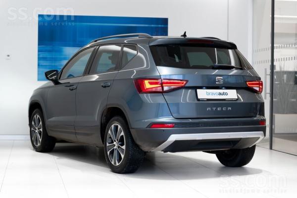 Grey SEAT Ateca 2020 in Riga, with an engine capacity of 1.00 L and mileage of 95 thousand km for 9990 €, photo 4 on AUTOMOTO.COM.LV