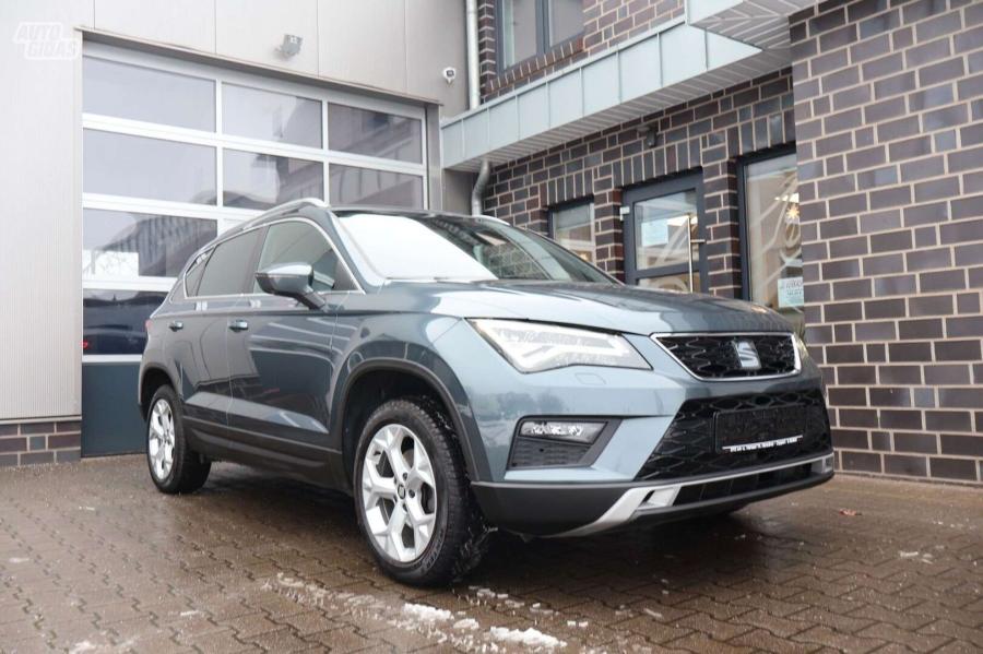 Grey SEAT Ateca 2020 in Kaunas, with an engine capacity of 1.50 L and mileage of 87 thousand km for 23935 €, photo 1 on AUTOMOTO.COM.LV