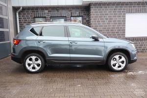 Grey SEAT Ateca 2020 in Kaunas, with an engine capacity of 1.50 L and mileage of 87 thousand km for 23935 €, photo 2 on AUTOMOTO.COM.LV