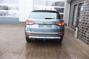 Grey SEAT Ateca 2020 in Kaunas, with an engine capacity of 1.50 L and mileage of 87 thousand km for 23935 €, photo 8 on AUTOMOTO.COM.LV