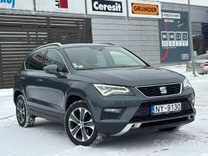 Grey SEAT Ateca 2020 in Riga, with an engine capacity of 1.60 L and mileage of 148 thousand km for 12900 €, photo 3 on AUTOMOTO.COM.LV