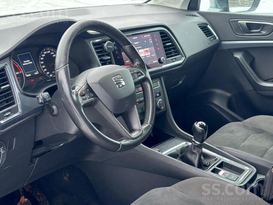 Grey SEAT Ateca 2020 in Riga, with an engine capacity of 1.60 L and mileage of 148 thousand km for 12900 €, photo 8 on AUTOMOTO.COM.LV