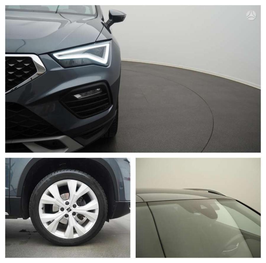 Grey SEAT Ateca 2020 in Vilnius, with an engine capacity of 1.50 L and mileage of 69 thousand km for 19500 €, photo 7 on AUTOMOTO.COM.LV