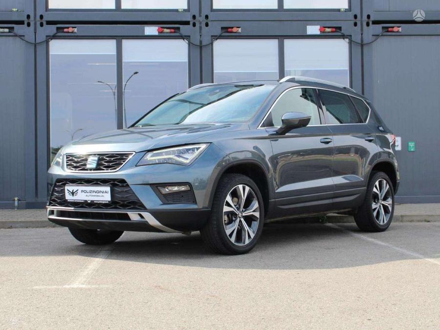 Серый Сеат Ateca 2020 в Вильнюс, объемом двигателя 1.60 л и пробегом 153 тыс. км за 19490 €, фото 1 на AUTOMOTO.COM.LV
