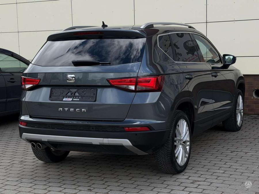 Grey SEAT Ateca 2020 in Kretinga, with an engine capacity of 2.00 L and mileage of 168 thousand km for 18999 €, photo 10 on AUTOMOTO.COM.LV