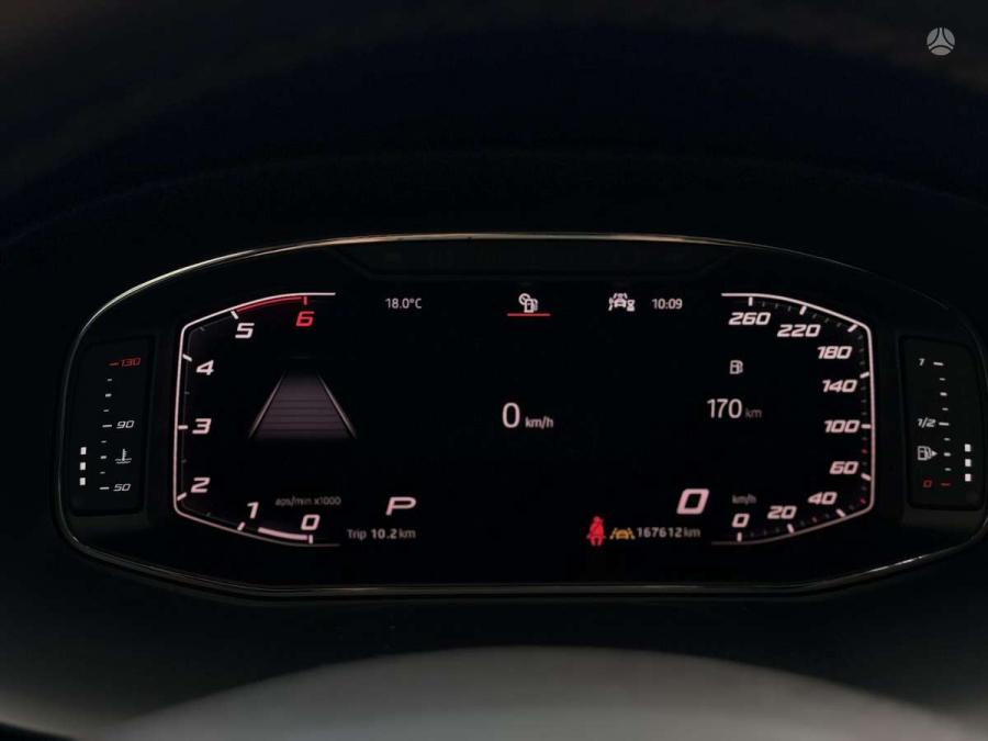 Grey SEAT Ateca 2020 in Kretinga, with an engine capacity of 2.00 L and mileage of 168 thousand km for 18999 €, photo 13 on AUTOMOTO.COM.LV