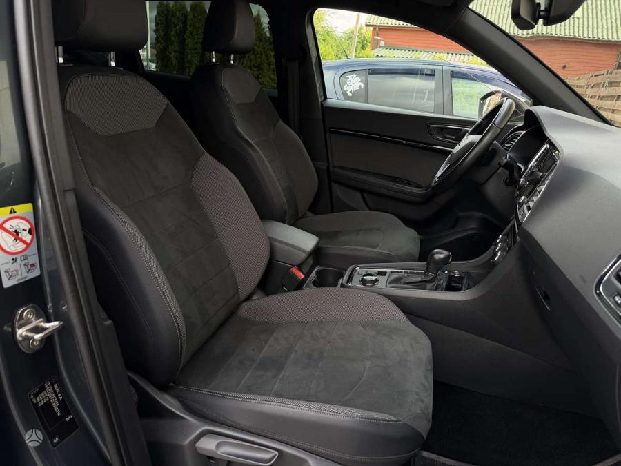 Grey SEAT Ateca 2020 in Kretinga, with an engine capacity of 2.00 L and mileage of 168 thousand km for 18999 €, photo 14 on AUTOMOTO.COM.LV