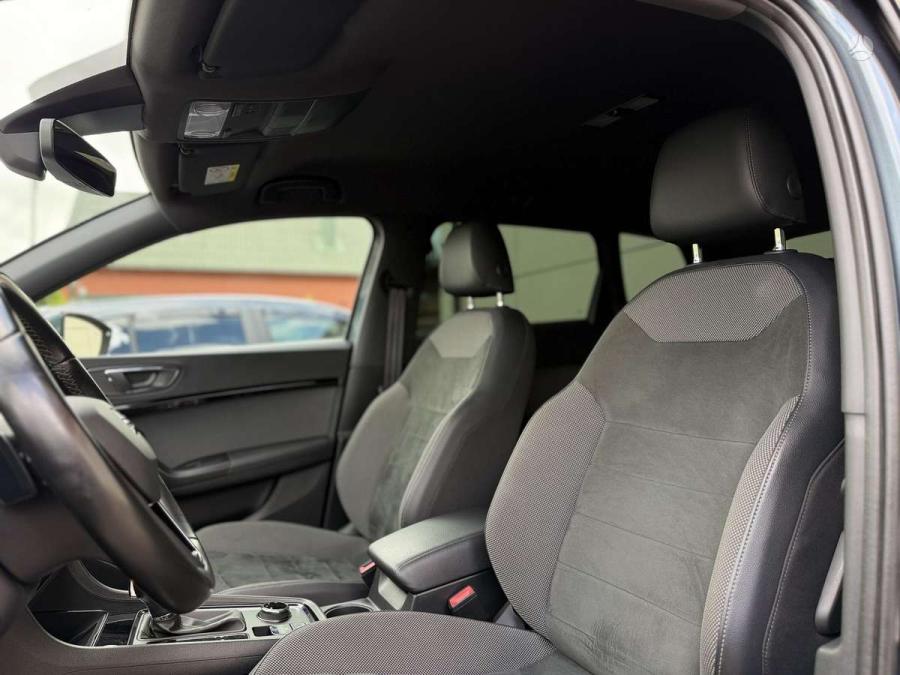 Grey SEAT Ateca 2020 in Kretinga, with an engine capacity of 2.00 L and mileage of 168 thousand km for 18999 €, photo 28 on AUTOMOTO.COM.LV