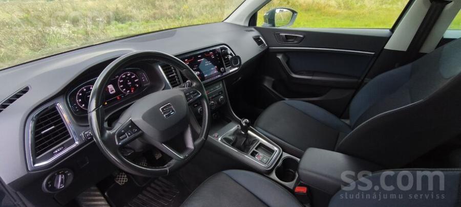 Pelēks SEAT Ateca 2020 Bauska, ar dzinēja tilpumu 1.00 L un nobraukumu 105 tūkst. km par 14300 €, foto 10 vietnē AUTOMOTO.COM.LV