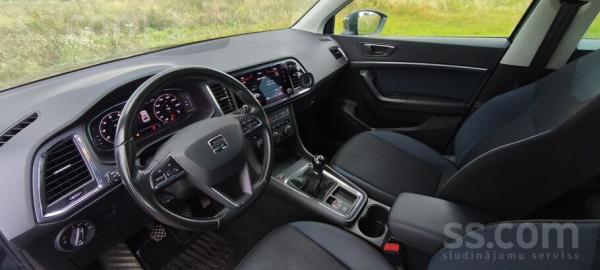 Серый Сеат Ateca 2020 в Бауска, объемом двигателя 1.00 л и пробегом 105 тыс. км за 12999 €, фото 10 на AUTOMOTO.COM.LV