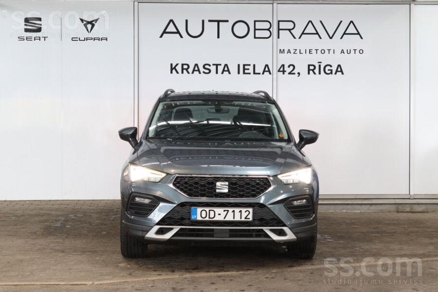 Pelēks SEAT Ateca 2021 Rīga, ar dzinēja tilpumu 1.50 L un nobraukumu 105 tūkst. km par 18500 €, foto 2 vietnē AUTOMOTO.COM.LV