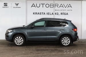 Pelēks SEAT Ateca 2021 Rīga, ar dzinēja tilpumu 1.50 L un nobraukumu 105 tūkst. km par 18500 €, foto 4 vietnē AUTOMOTO.COM.LV