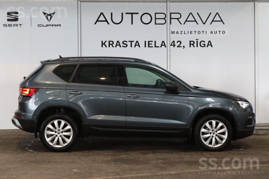 Pelēks SEAT Ateca 2021 Rīga, ar dzinēja tilpumu 1.50 L un nobraukumu 105 tūkst. km par 18500 €, foto 5 vietnē AUTOMOTO.COM.LV