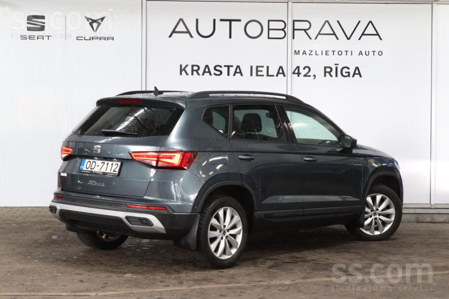 Pelēks SEAT Ateca 2021 Rīga, ar dzinēja tilpumu 1.50 L un nobraukumu 105 tūkst. km par 18500 €, foto 6 vietnē AUTOMOTO.COM.LV