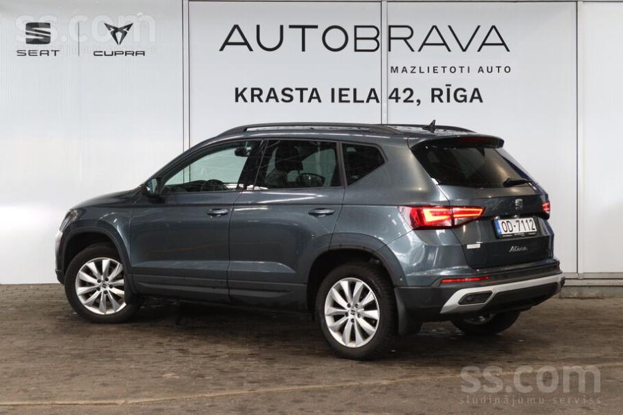 Pelēks SEAT Ateca 2021 Rīga, ar dzinēja tilpumu 1.50 L un nobraukumu 105 tūkst. km par 18500 €, foto 8 vietnē AUTOMOTO.COM.LV