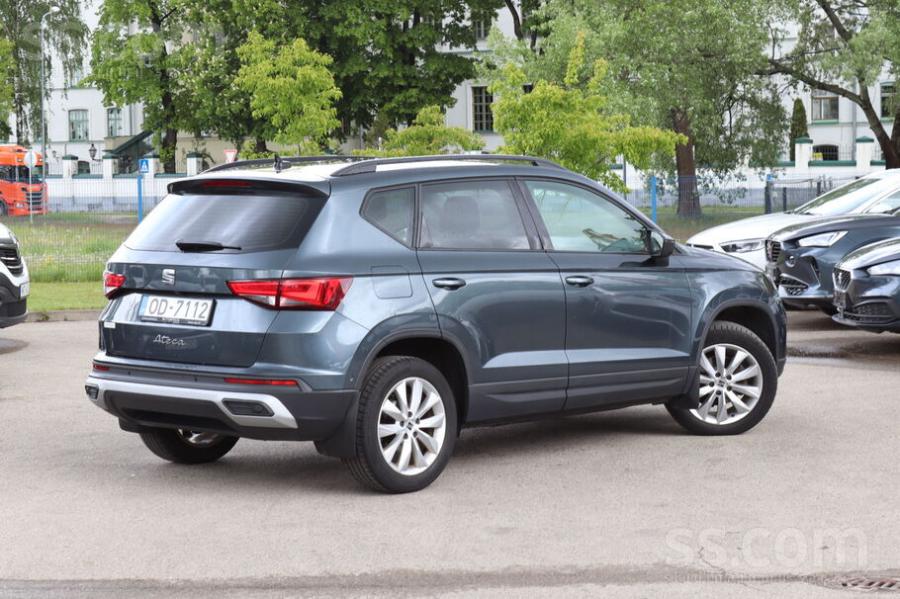 Pelēks SEAT Ateca 2021 Rīga, ar dzinēja tilpumu 1.50 L un nobraukumu 105 tūkst. km par 18500 €, foto 29 vietnē AUTOMOTO.COM.LV